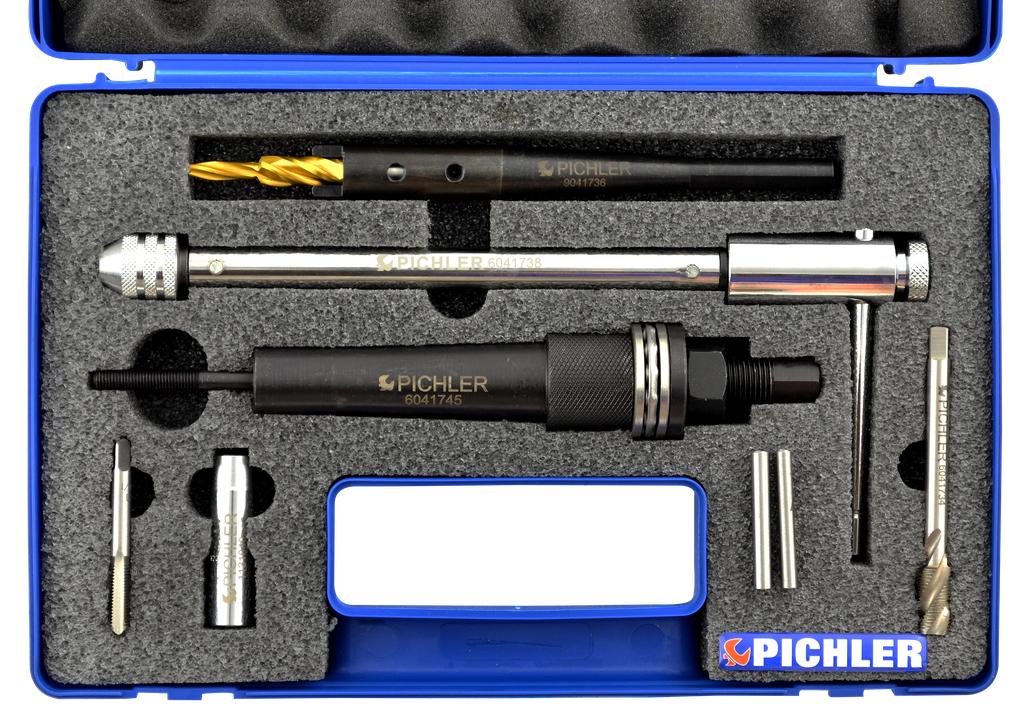 Universal glow plug removal kit M10x1 without accessories and brushes ...