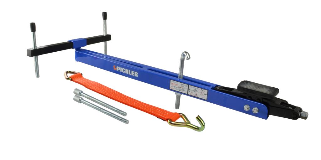 Universal under vehicle engine and gearbox support – PICHLER Tools US